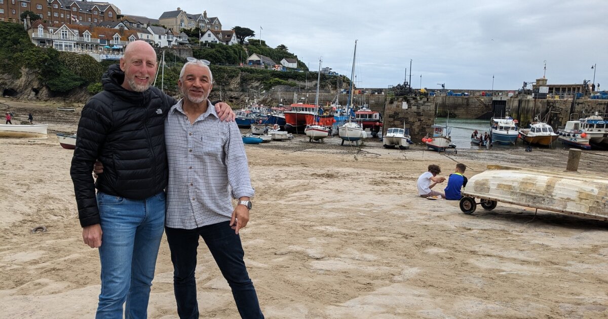 Two friends cycle from Dewsbury to Cornwall to raise funds for ...